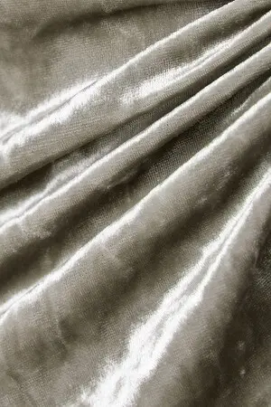 Isabel Marant Étoile Goldano Crushed-velvet Bodysuit