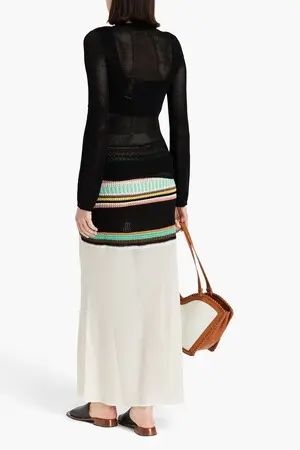 Chloé Wool And Cashmere-blend Sweater