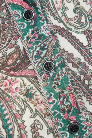 Isabel Marant Étoile Printed Stretch-jersey Shirt