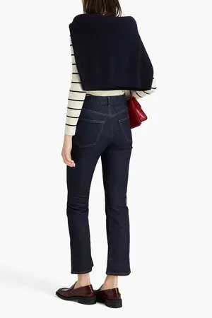 Chloé Embroidered Bootcut Jeans