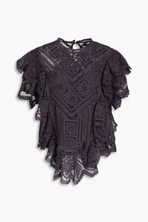 Isabel Marant Étoile Zainos Crocheted Blouse