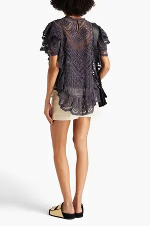 Isabel Marant Étoile Zainos Crocheted Blouse