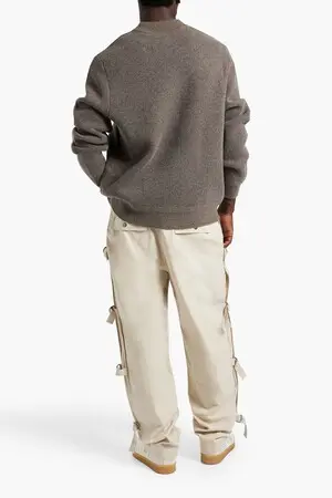 Isabel Marant Étoile Ogiel Buckle-detailed Cotton Pants