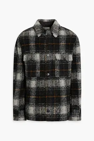 Isabel Marant Étoile Kevant Checked Wool-blend Jacket