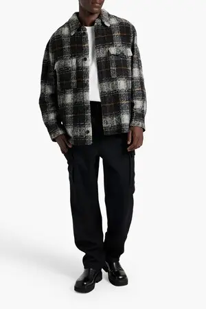 Isabel Marant Étoile Kevant Checked Wool-blend Jacket