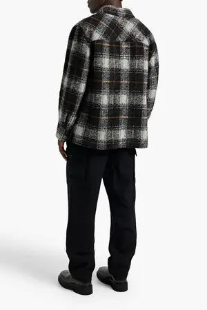 Isabel Marant Étoile Kevant Checked Wool-blend Jacket