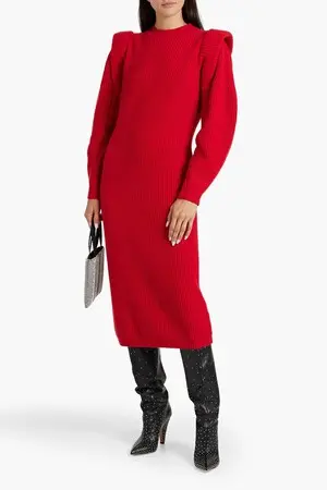 Isabel Marant Étoile Bea Ribbed Midi Dress