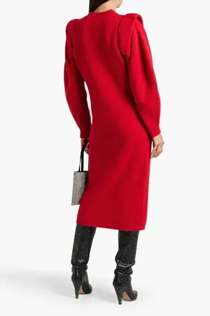 Isabel Marant Étoile Bea Ribbed Midi Dress