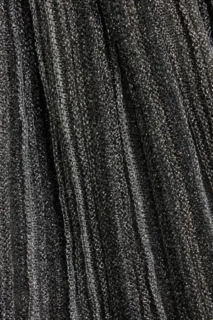 Isabel Marant Étoile Brayton Metallic Ribbed-knit Mini Skirt
