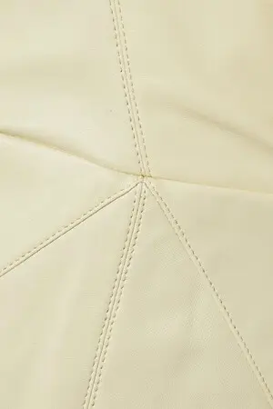 Isabel Marant Étoile Lazuli Wrap-effect Paneled Leather Midi Dress