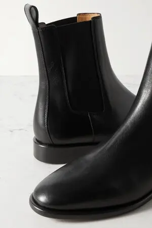 Isabel Marant Galna Leather Chelsea Boots