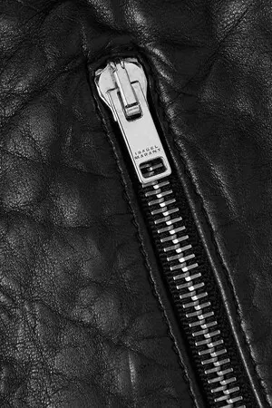 Isabel Marant Étoile Azizae' Crinkled Leather Mini Skirt