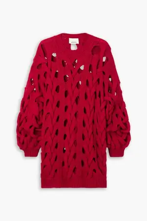 Isabel Marant Étoile Ella Oversized Open-knit Sweater