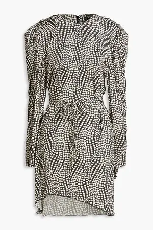 Isabel Marant Telen Printed Mini Dress
