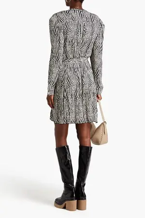 Isabel Marant Telen Printed Mini Dress