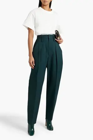 Isabel Marant Racomisl Tapered Wool-twill Pants