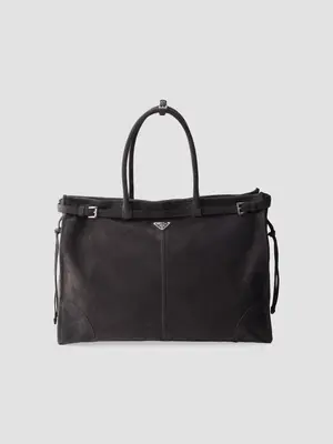 Prada Suede Tote Bag