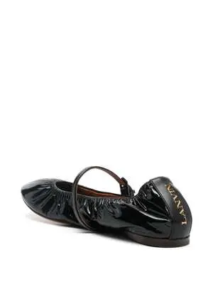 LANVIN Mary Jane Ballet Flats - Black