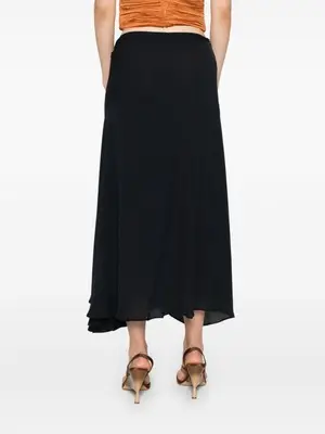 Cult Gaia Shera Midi Skirt - Black