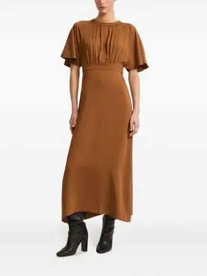 YVES SALOMON Belted Dress