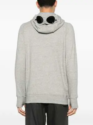 C.P. COMPANY Zip-up Hoodie With Goggles Detail