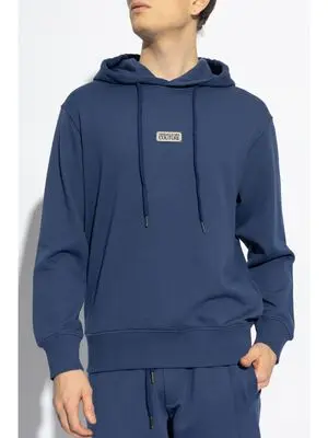 Versace Logo-plaque Hoodie