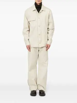MAISON MARGIELA Gabardine-weave Cotton Shirt Jacket