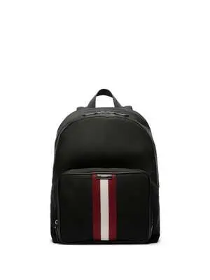 Bally Mavrick Leather Backpack - Black