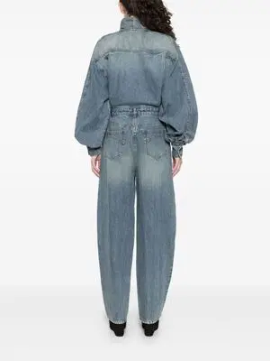 Zimmermann Illustration Denim Jumpsuit