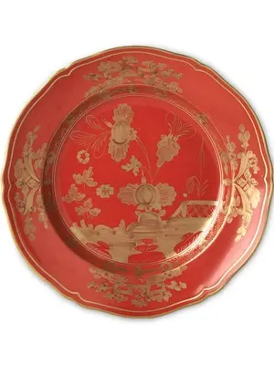 GINORI 1735 Oriente Italiano Dessert Plate - Red