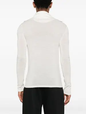 JIL SANDER Zip-up T-shirt