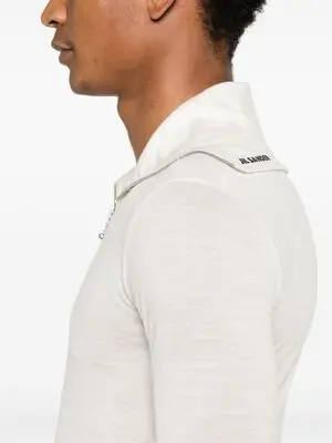 JIL SANDER Zip-up T-shirt