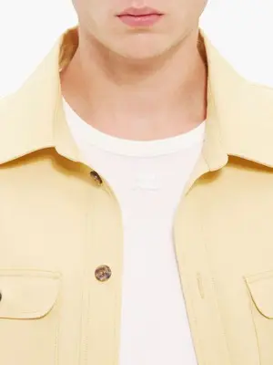 COURREGES Western Twill Shirt - Yellow