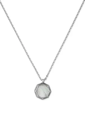 Emanuele Bicocchi Mother-of-pearl Amulet Necklace - Silver