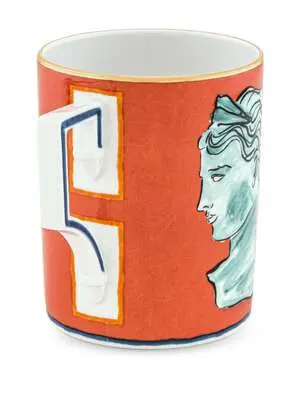 GINORI 1735 Il Viaggio Di Neptuno Mug - Orange