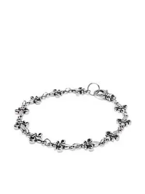 NIALAYA JEWELRY Fleur De Lis Bracelet - Silver