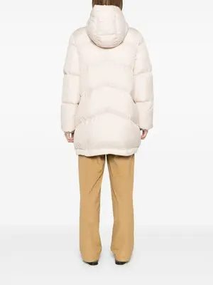 Peserico Beaded-trim Padded Coat