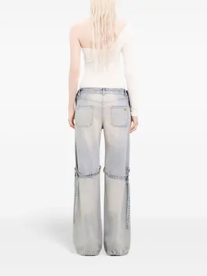 COURREGES Twisted Jersey Top