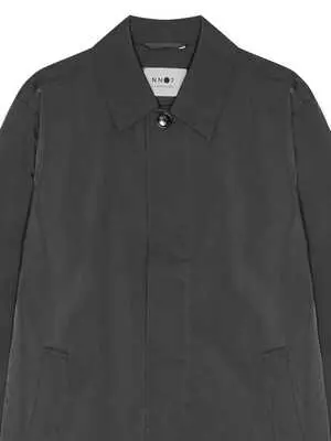 Nn07 Kim Single-breasted Coat - Grey