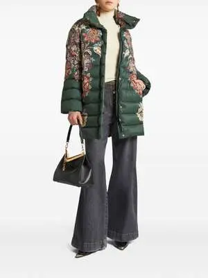 Etro Paisley-print Puffer Coat