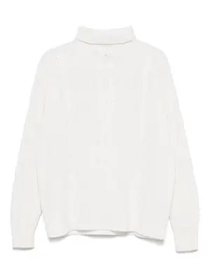 Lorena Antoniazzi Cable-knit Turtleneck Sweater