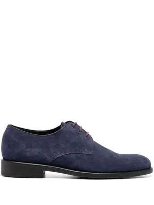 Paul Smith Bayard Suede Derby Shoes - Blue