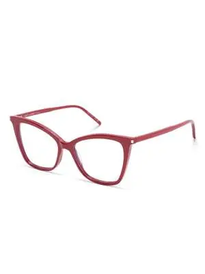 Saint Laurent Sl 386 Eyeglasses - Red