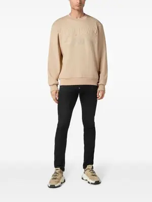 Philipp Plein Embossed Logo Sweatshirt