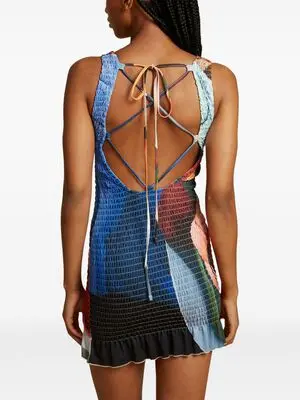 DONDE ESTEBAN Salpicon Mini Dress