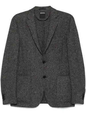 Zegna Basket Weave Blazer