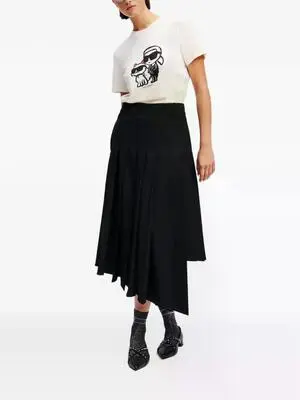 Karl Lagerfeld Ikon Sketch Duo T-shirt - White