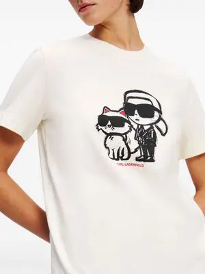 Karl Lagerfeld Ikon Sketch Duo T-shirt