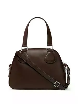 COURREGES Mini Reedition Bowling Bag - Brown