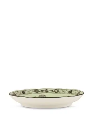 GINORI 1735 Oriente Italiano Coffee Saucer - Green